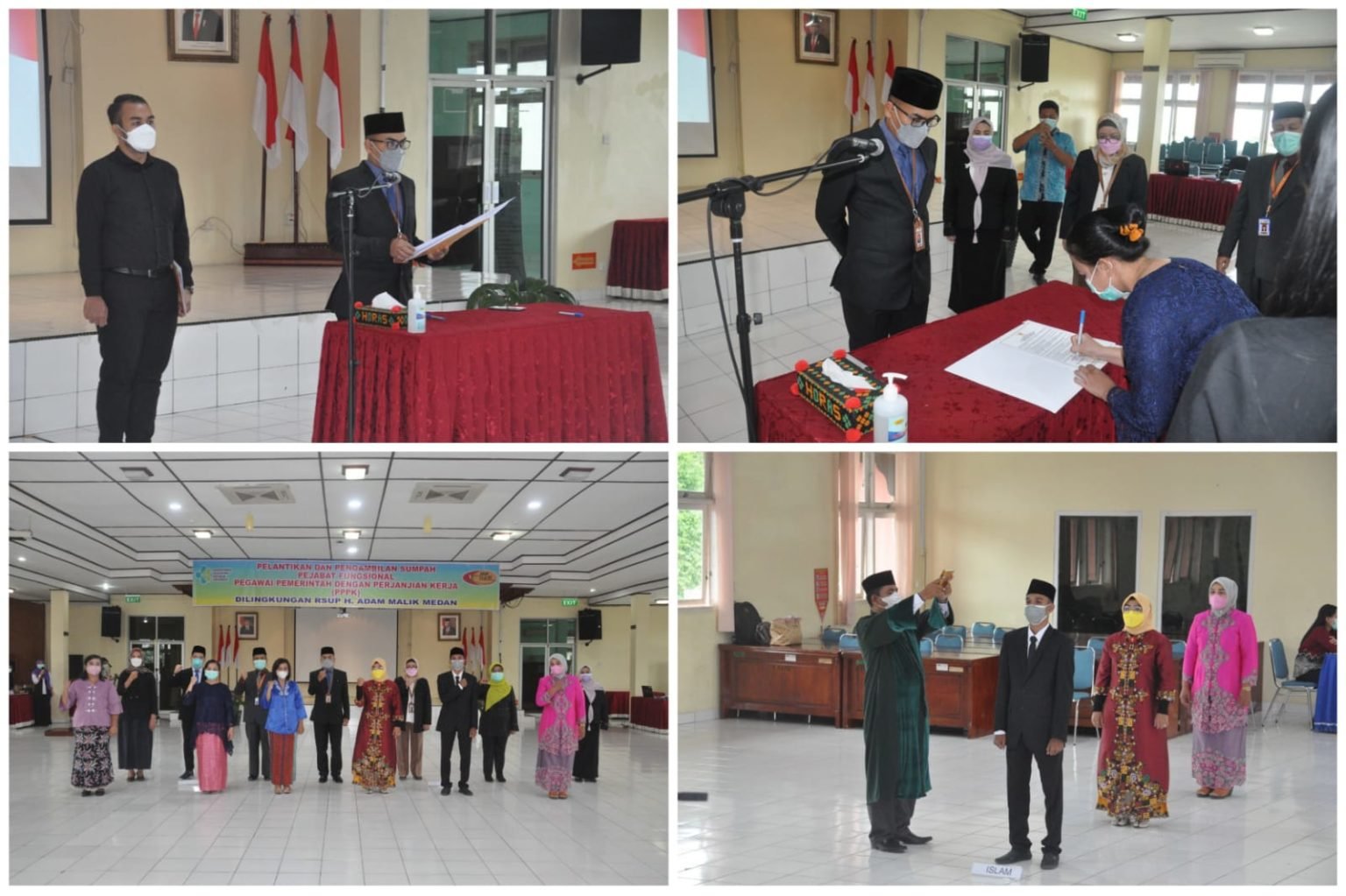 RSUP HAM Gelar Pelantikan dan Pengambilan Sumpah Pejabat Fungsional ...